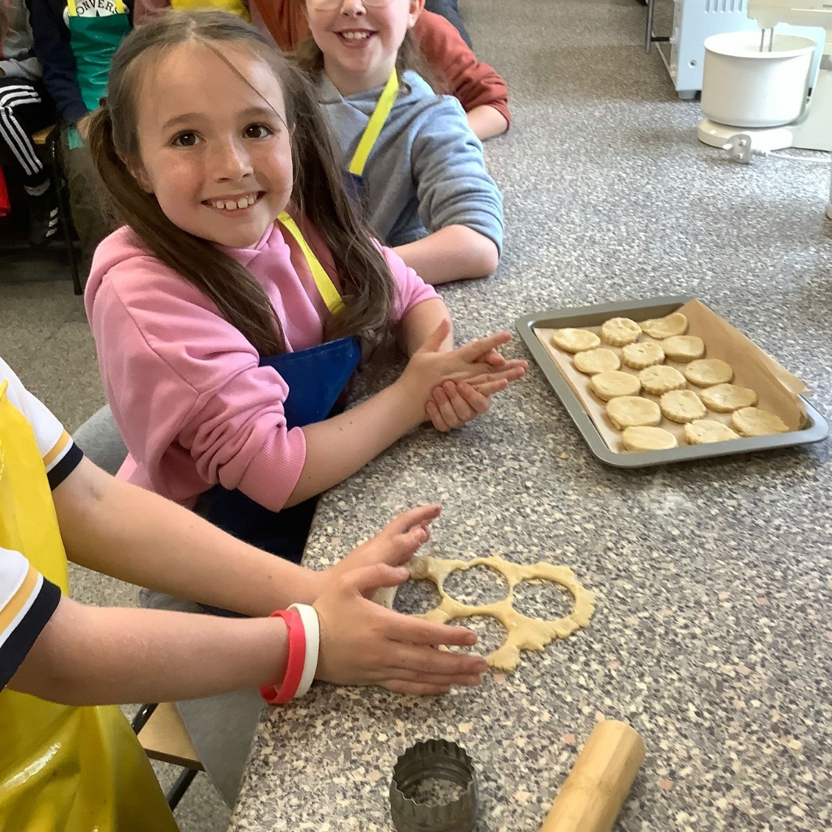 Edge Hill Academy - Year 4 biscuit making